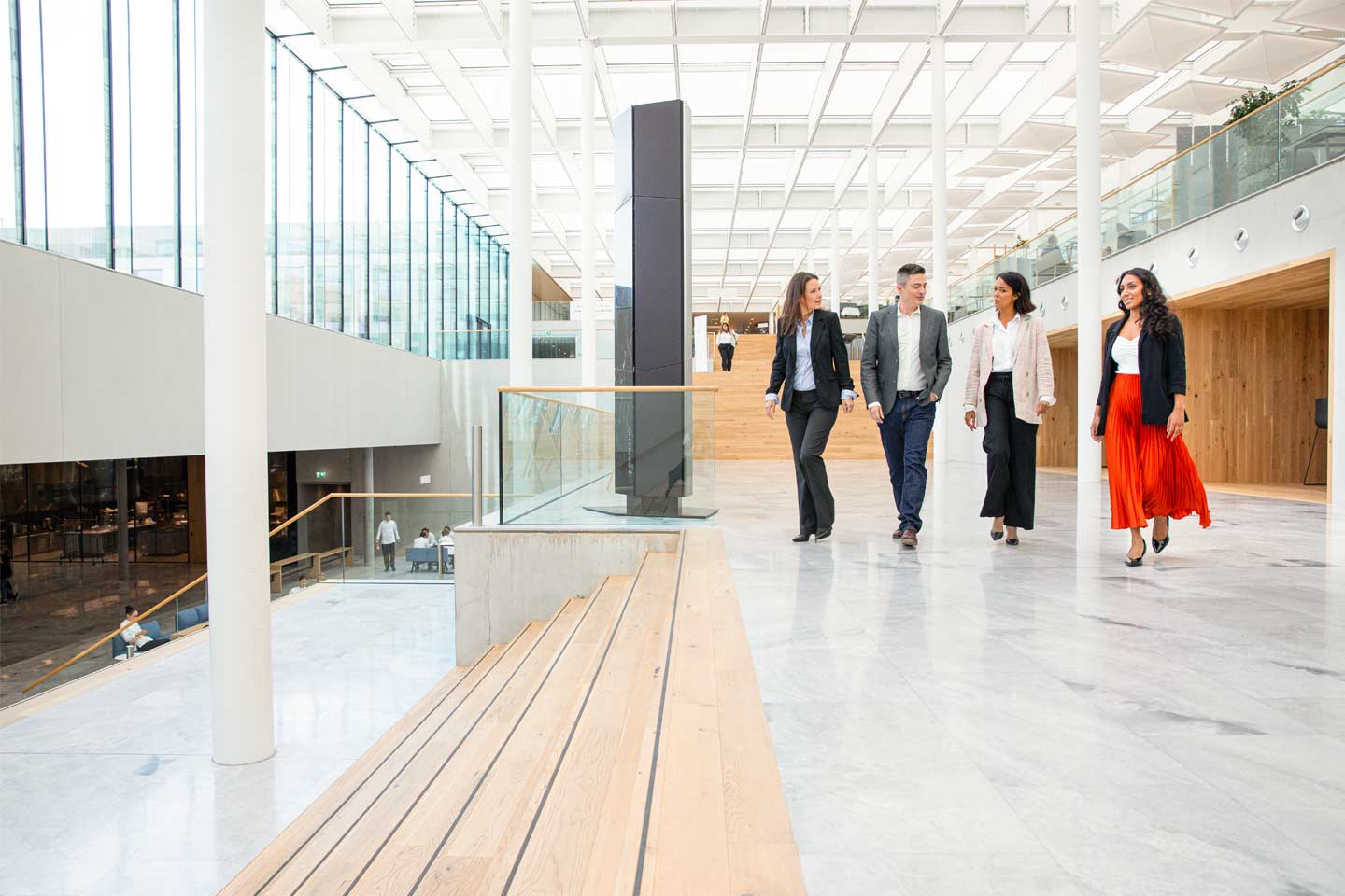 People Interacting Office How 22Miles Empowers A Streamlined Workplace
